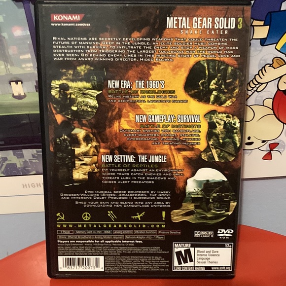 Sony | Video Games & Consoles | Metal Gear Solid 3 Ps2 | Poshmark